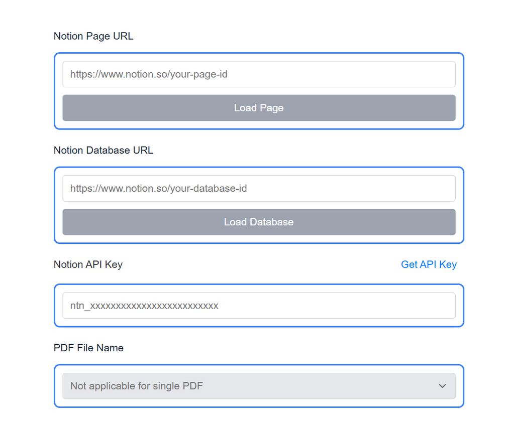 ExportMyPDF | Create PDFs in bulk in Notion