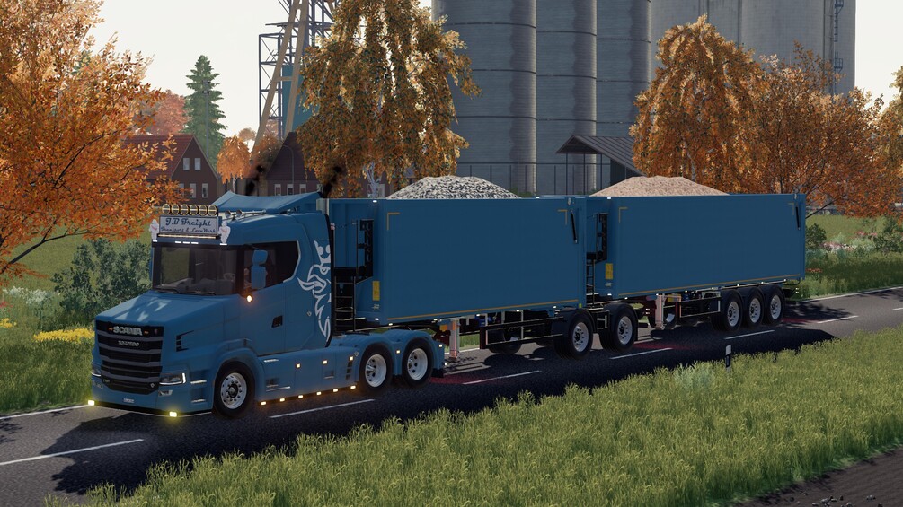 [FS22] Scania NG Torpedo J.B Freight Group Edit