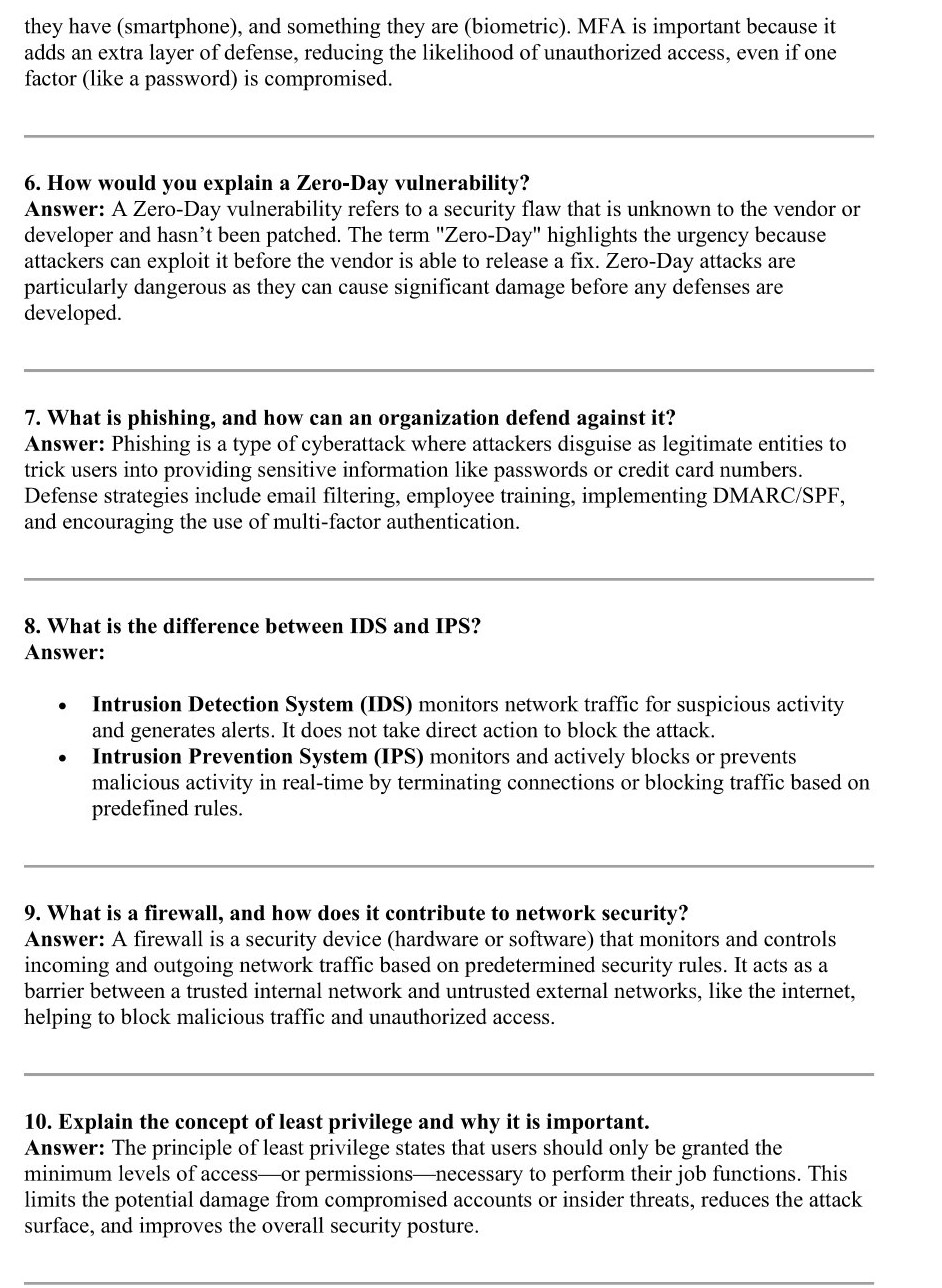 6 PDFs containing ALL Types of Most Asked Interview Q&A (Scenario-Based ...