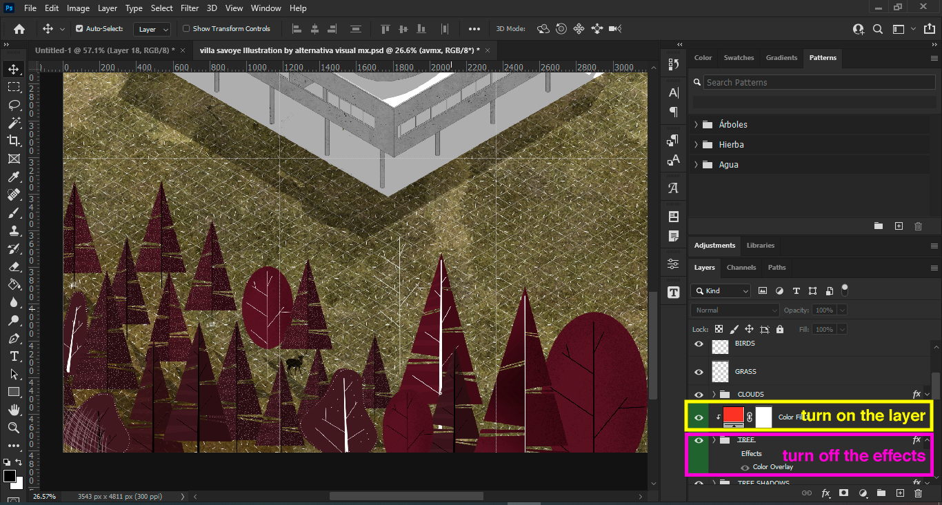 Villa Savoye Illustration/Le Corbusier by alternativavisualmx