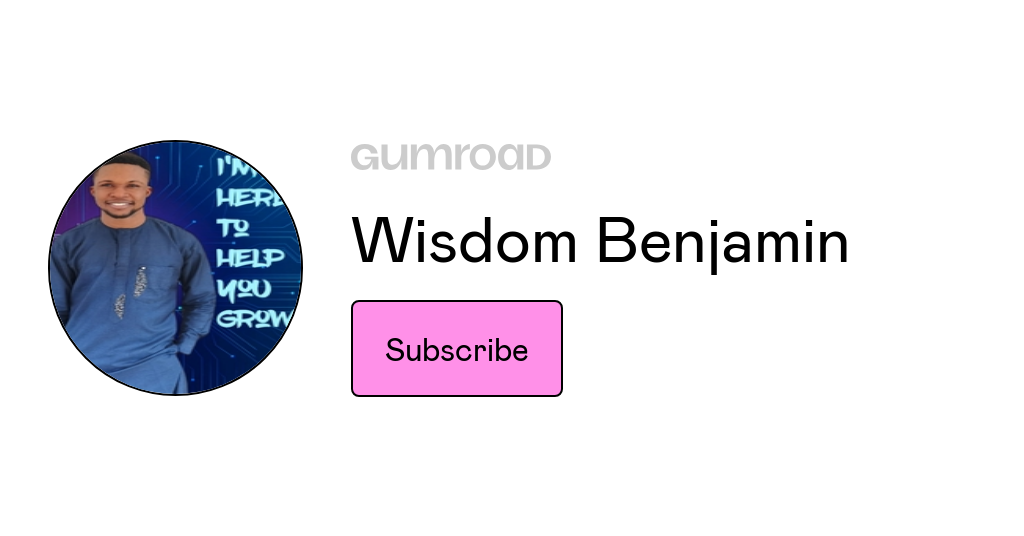 Wisdom Benjamin