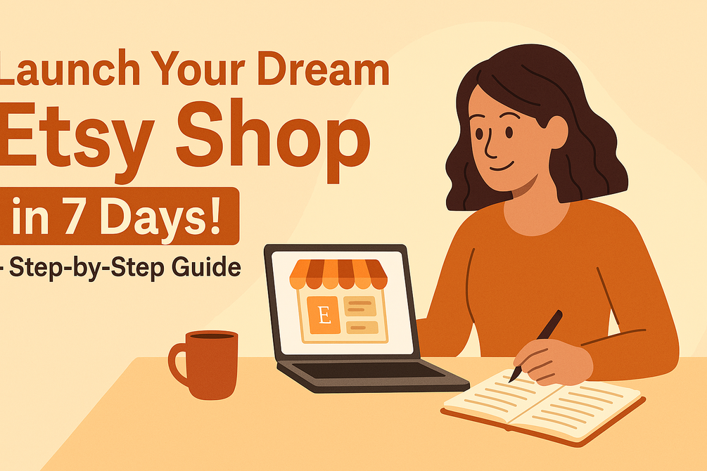 Launch Your Dream Etsy Shop in 7 Days! The Guide to Launching Your Etsy ...