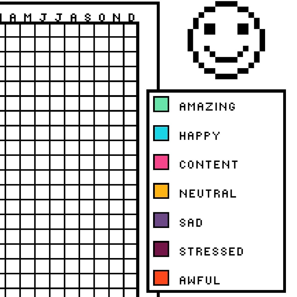 Custom Pixel Journal – One of a Kind, Just Like Your Chaos