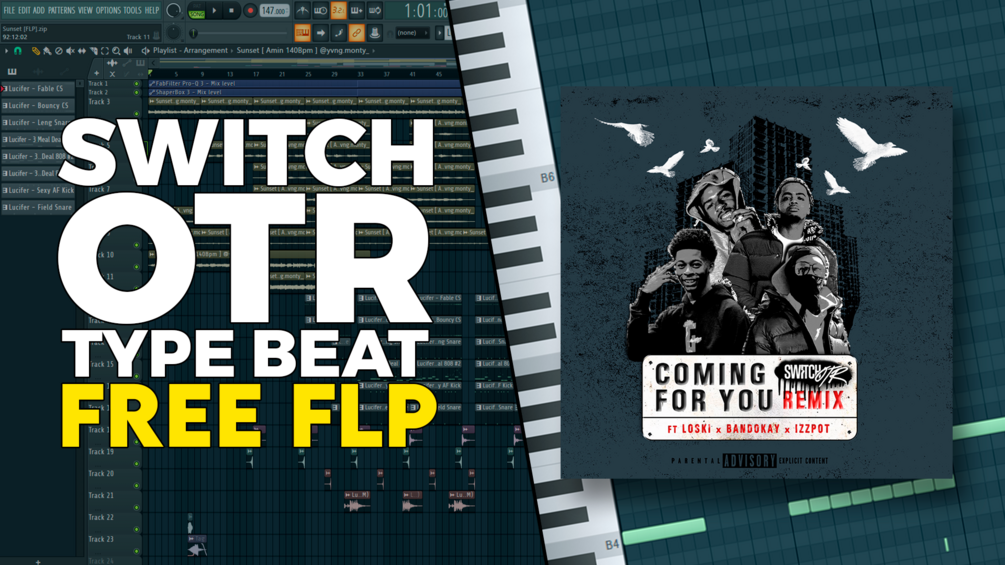 [FREE] SwitchOTR X Sample Drill Type Beat - "Sunset"