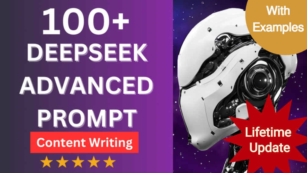 DeepSeek Prompts - 100+ Advanced Prompt for Content Writing