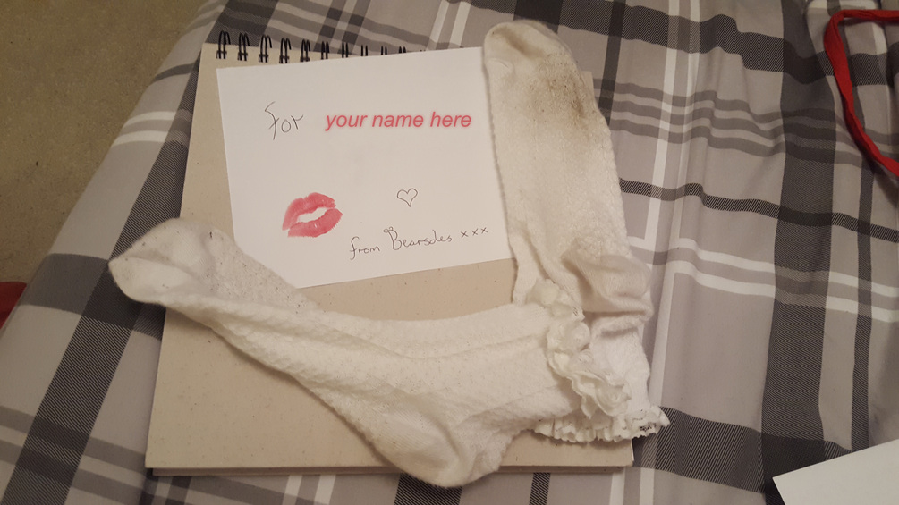 Physical Product: Worn Socks (CUSTOM/REQUEST)