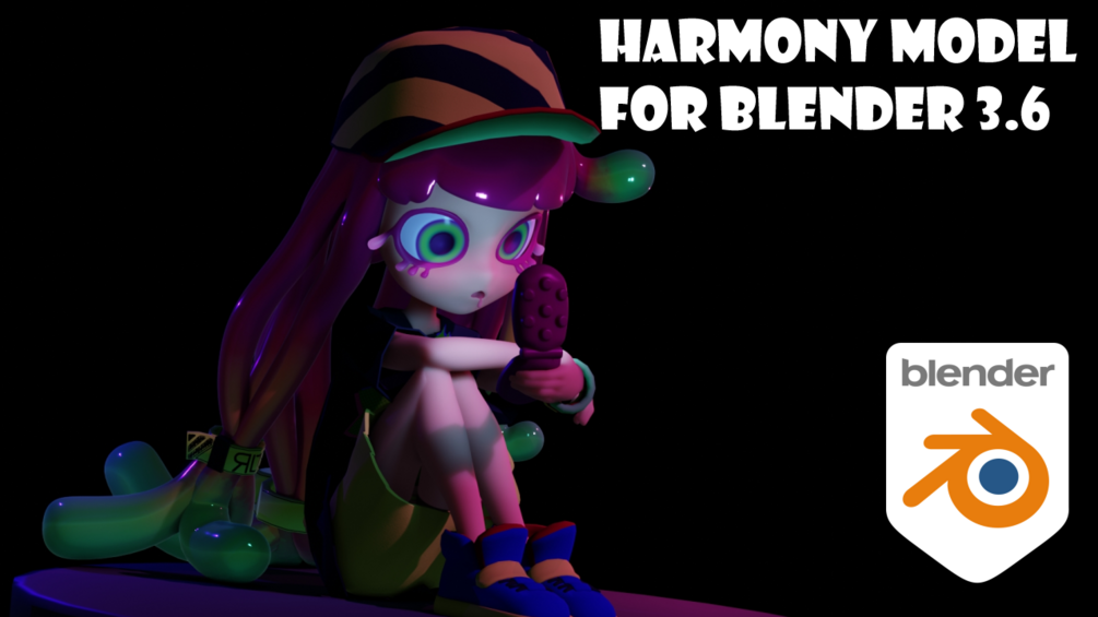 Harmony Model for blender