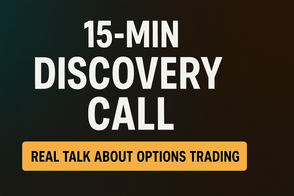 15-30 Minute Discovery Call — Options Scalping Q&A
