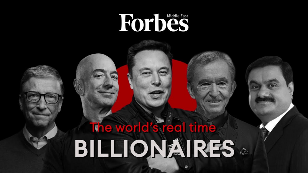 Forbe's World's Billionaires(2563 total) List- Name, Worth, State/City ...