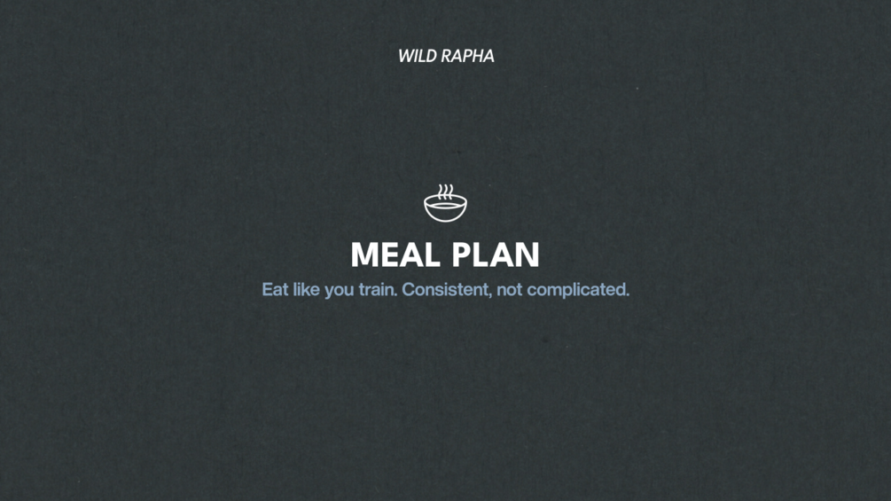 Wild Meal Plan