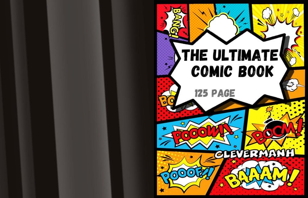 The Ultimate Writing Prompts Blank Comic Book
