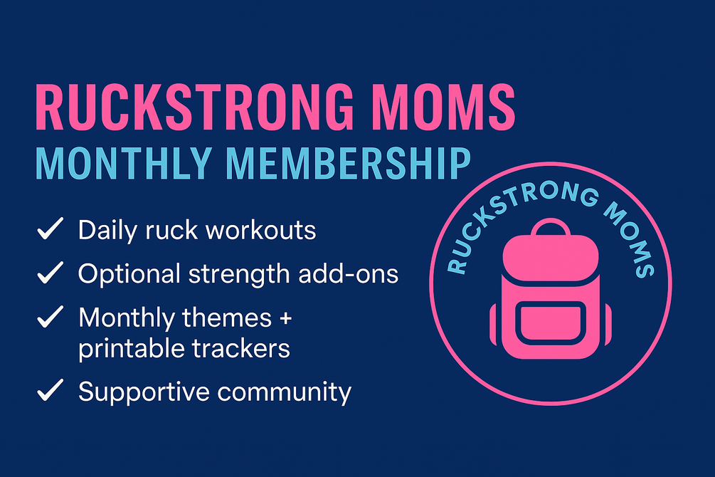Ruck Strong Moms Membership