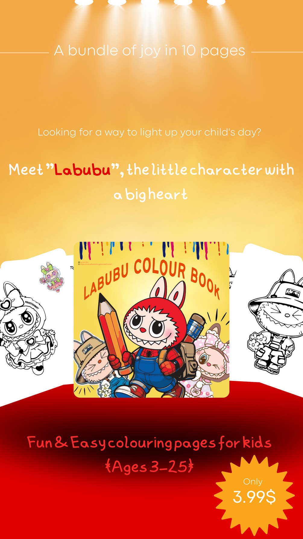 Labubu Colour Book