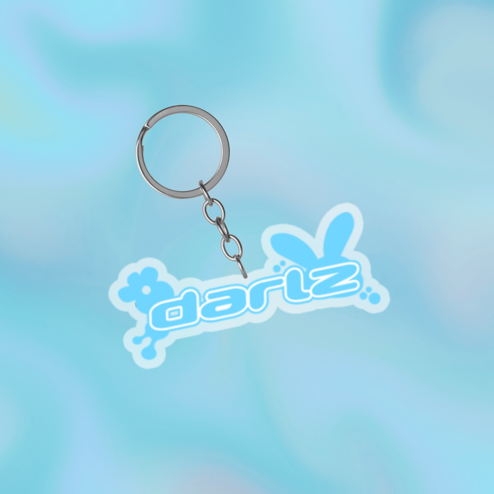 DARLZ FLOWER Keychain