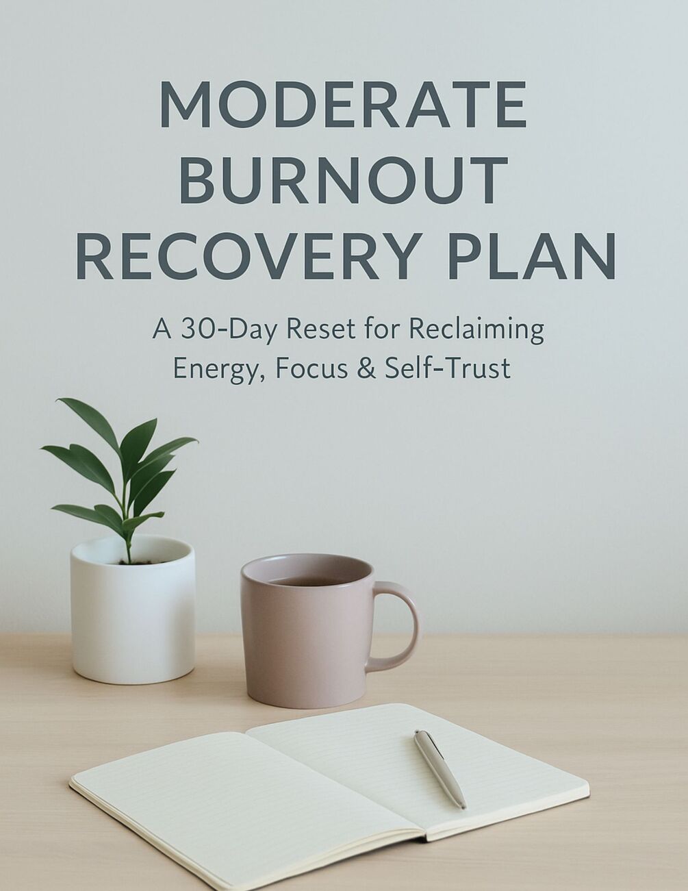 Moderate Burnout Recovery Plan