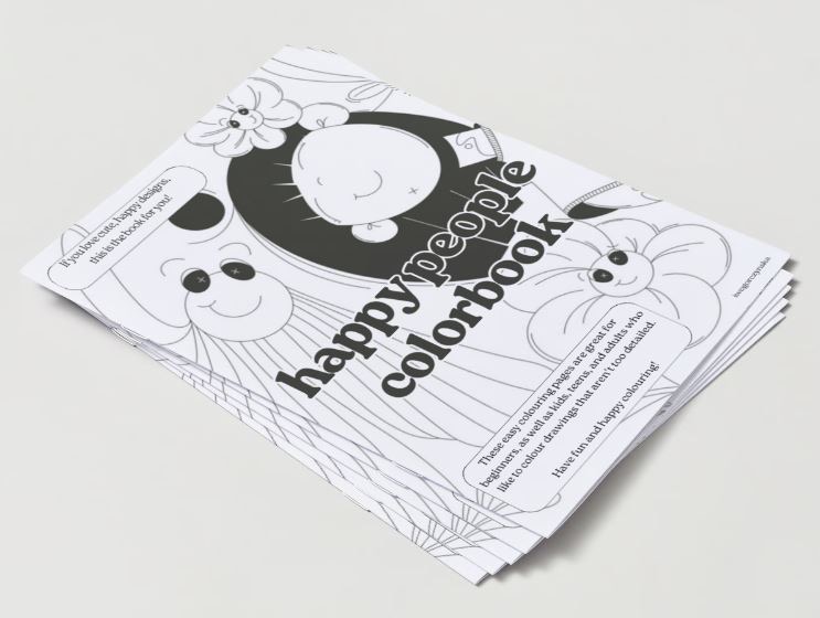 happy people colorbook