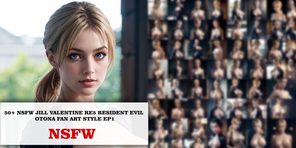50+ NSFW JILL VALENTINE RE5 RESIDENT EVIL OTONA FAN ART STYLE EP1