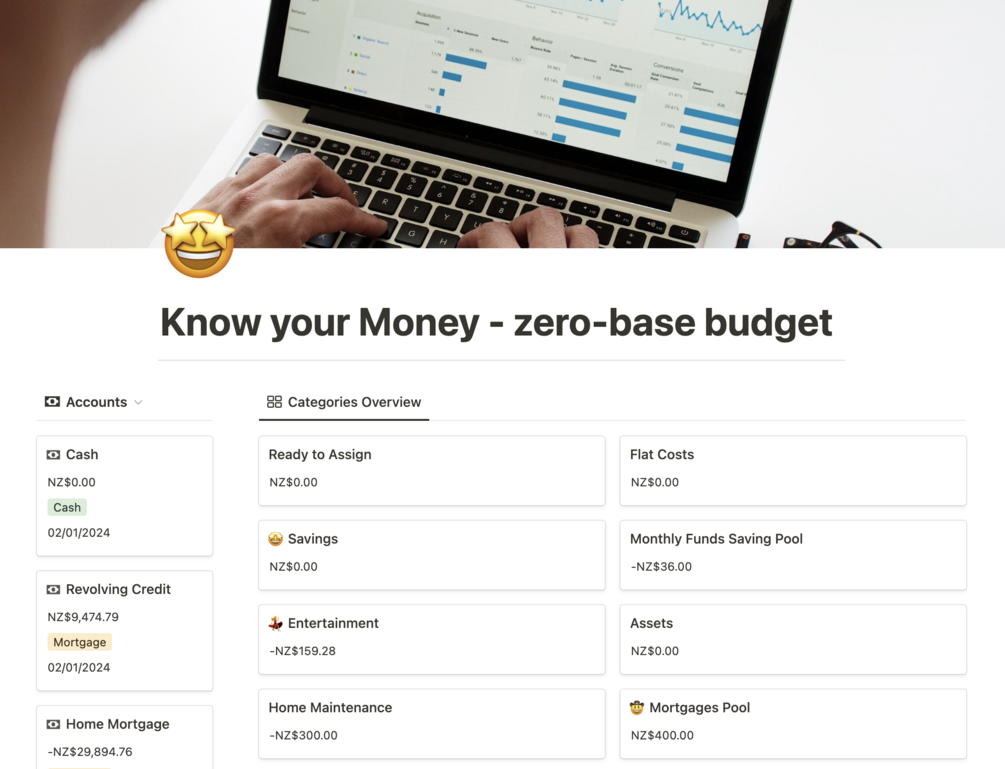 Know your Money - Notion