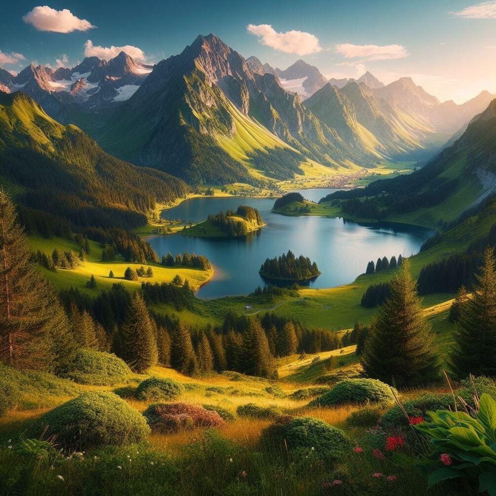 Landscape Art - Printable