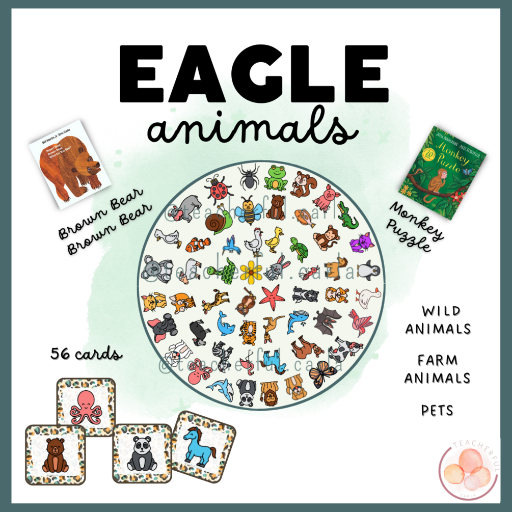 "EAGLE" GAME - Animals - Agudeza visual /ENG, ESP, CAT