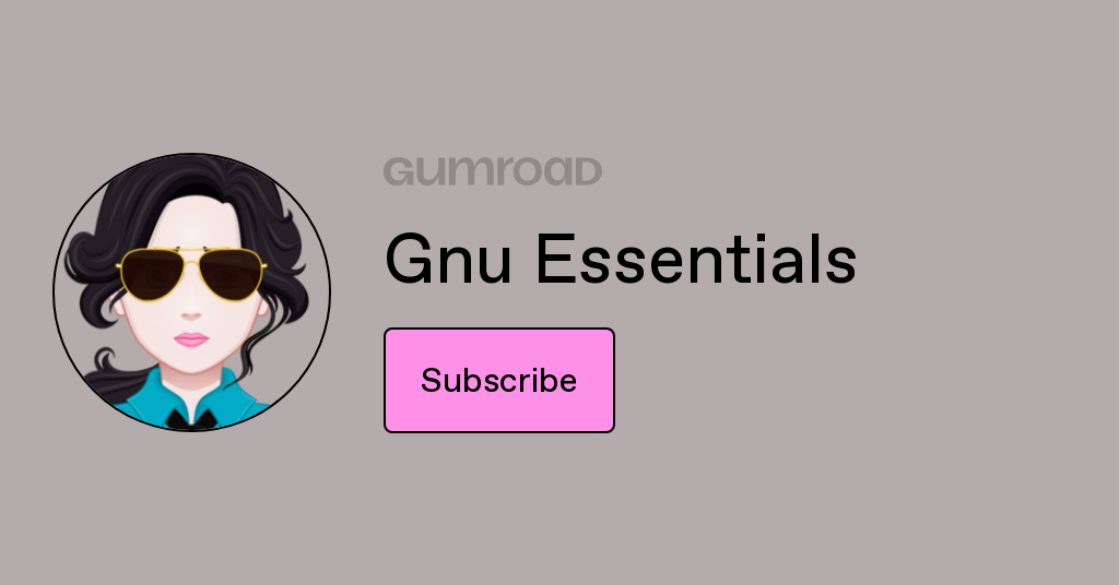 Gnu Essentials
