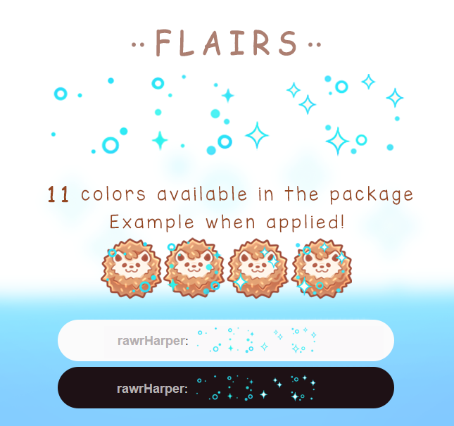 P2U Flairs [11 recolors]