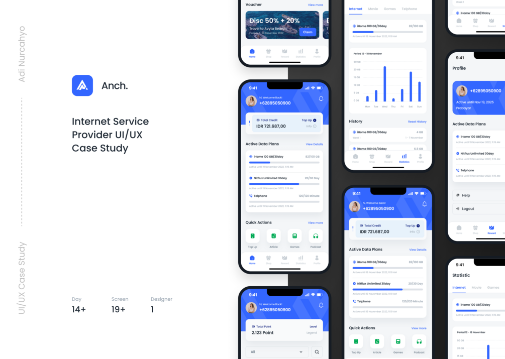 ISP App - UI/UX Case Study