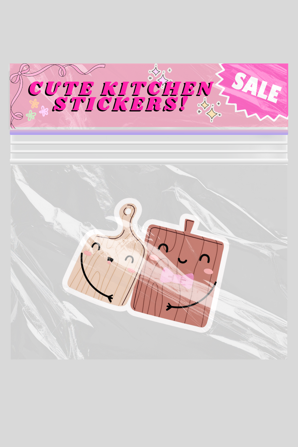 Kawaii Kitchen Sticker Pack – Cute Digital Stickers for Planners ...