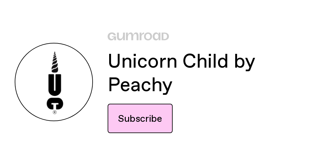 Unicorn Child by Peachy