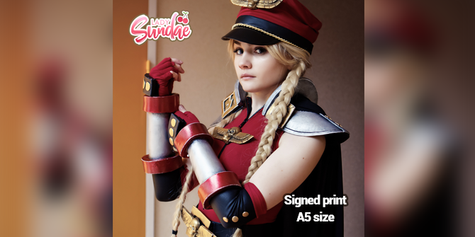 Cosplay Print - Cammy Bison, Street Fighter - Lady Sundae