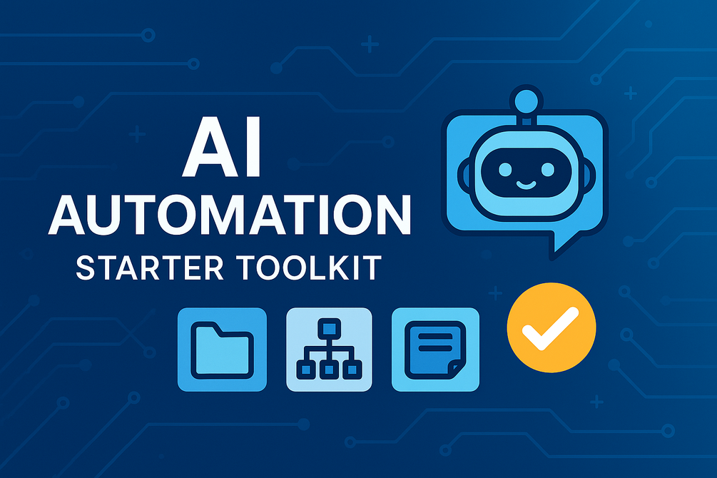 AI Automation Starter Toolkit | Easily Handle Everyday Tasks (With ...