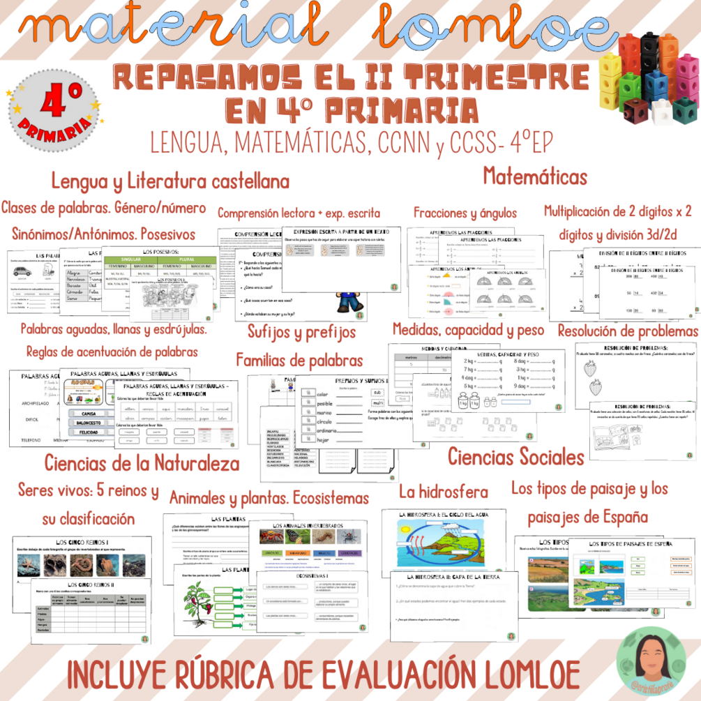 REPASO 4 PRIMARIA II TRIMESTRE