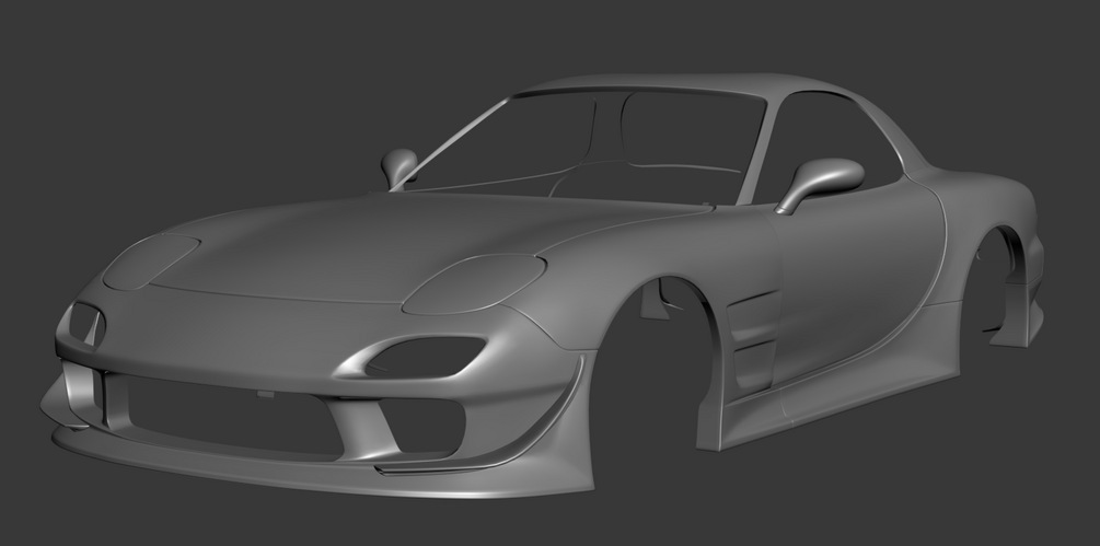MAZDA RX-7 VERTEX RIDGE WIDEBODYKIT