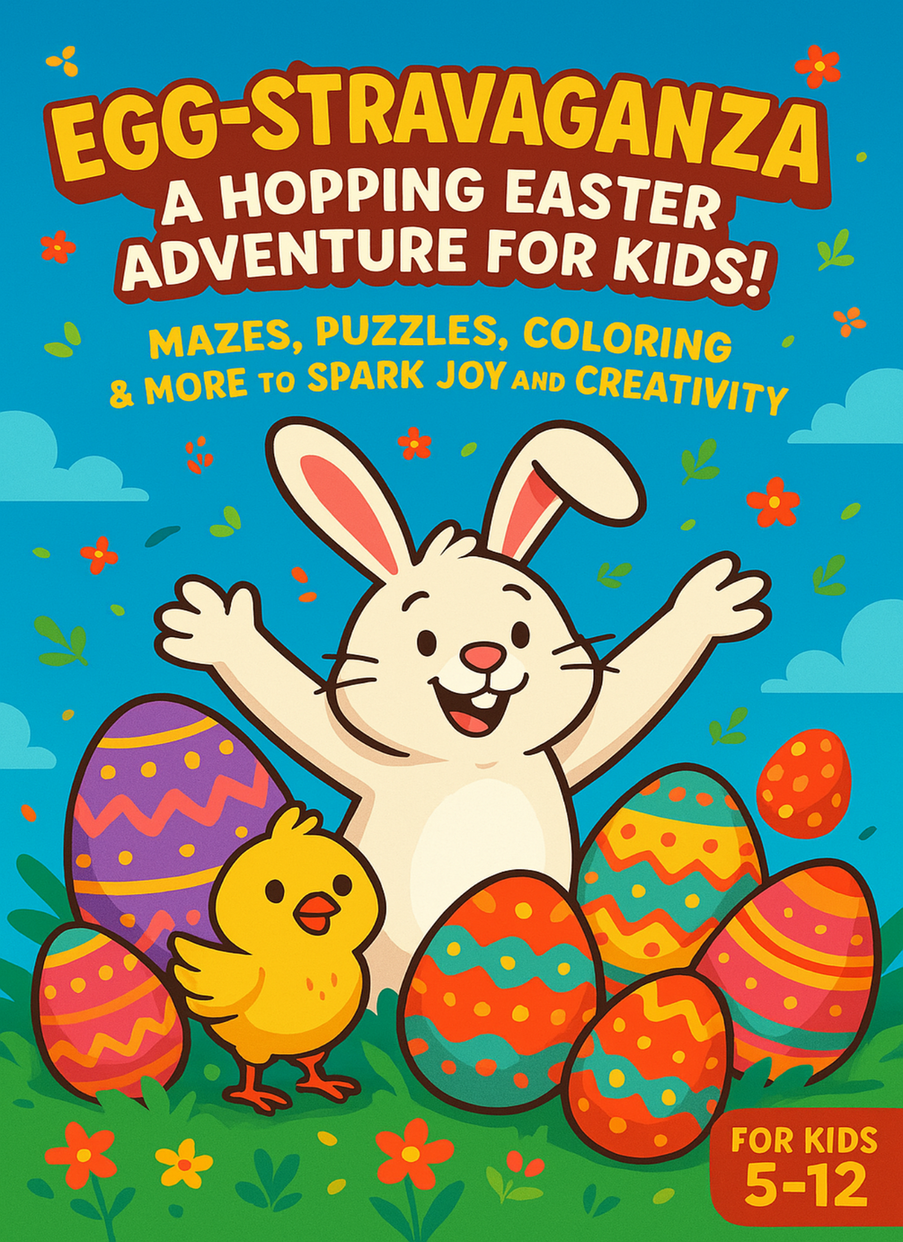 Easter Activity Book – Games, Crafts, Coloring, Jokes , Mazes and much more