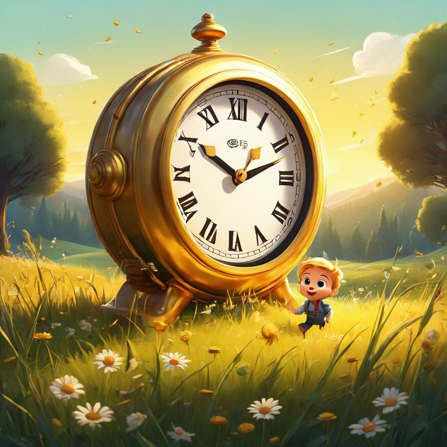 The Timekeeper's Wacky Adventure - story for kids