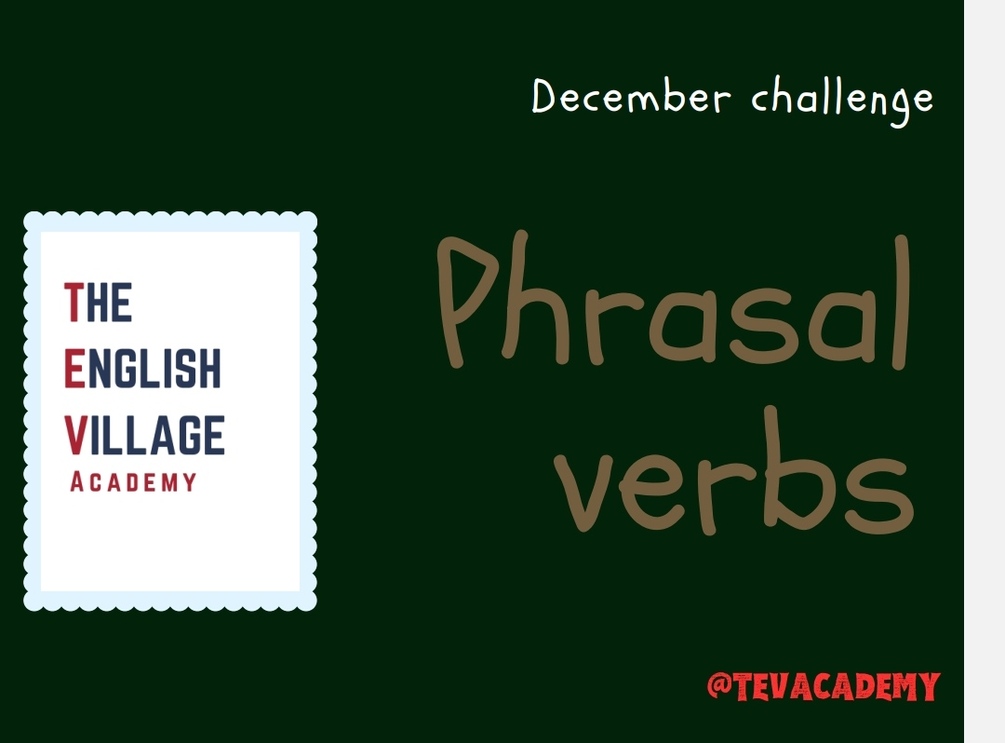 Phrasal verbs challenge