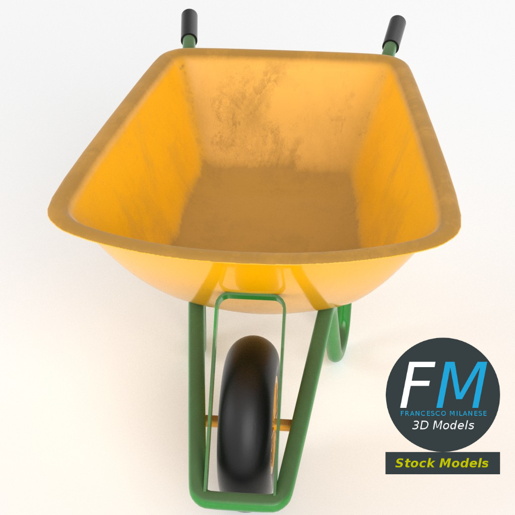3D MODEL - Wheelbarrow