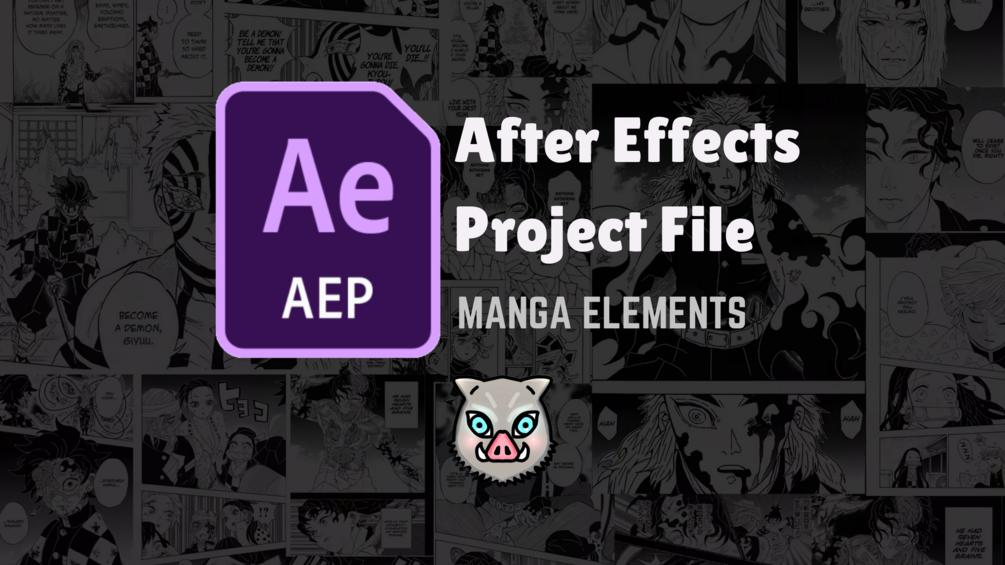 Manga Elements for Scene Building