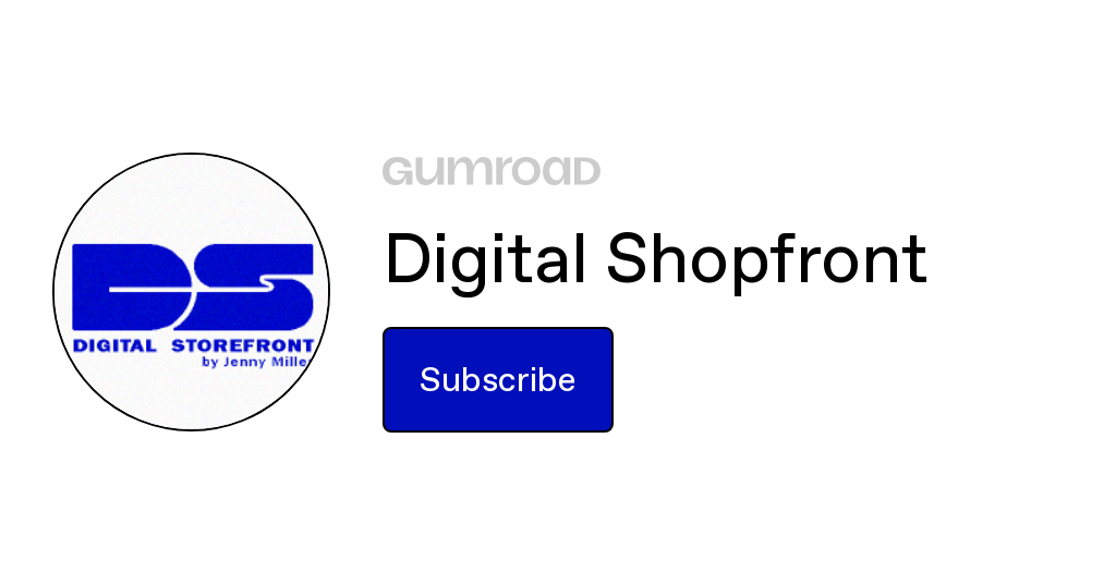 Digital Shopfront
