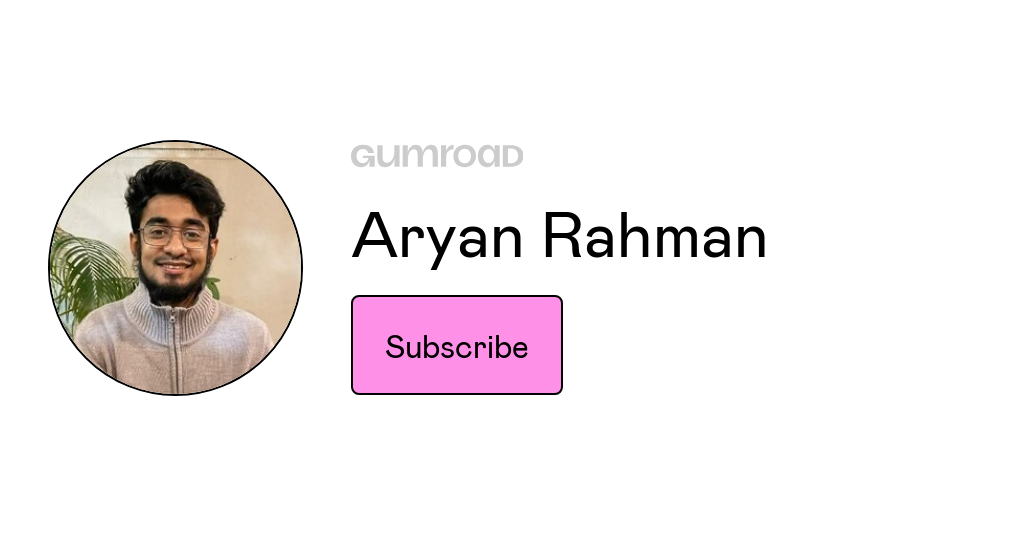 Aryan Rahman