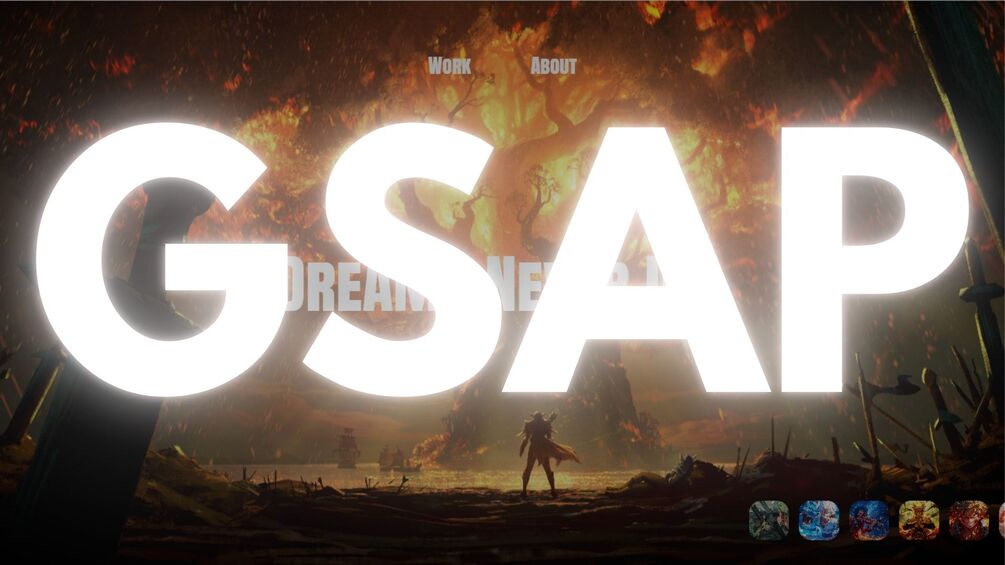 Responsive GSAP Website