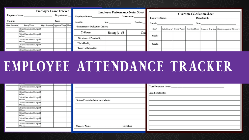 Employee Attendance Tracker