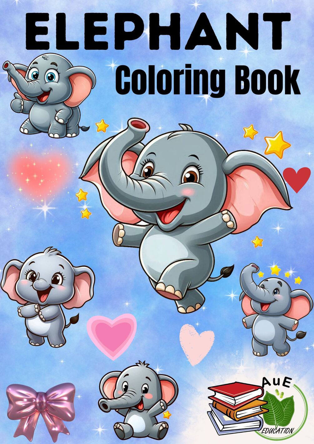Coloring Book: Elephant