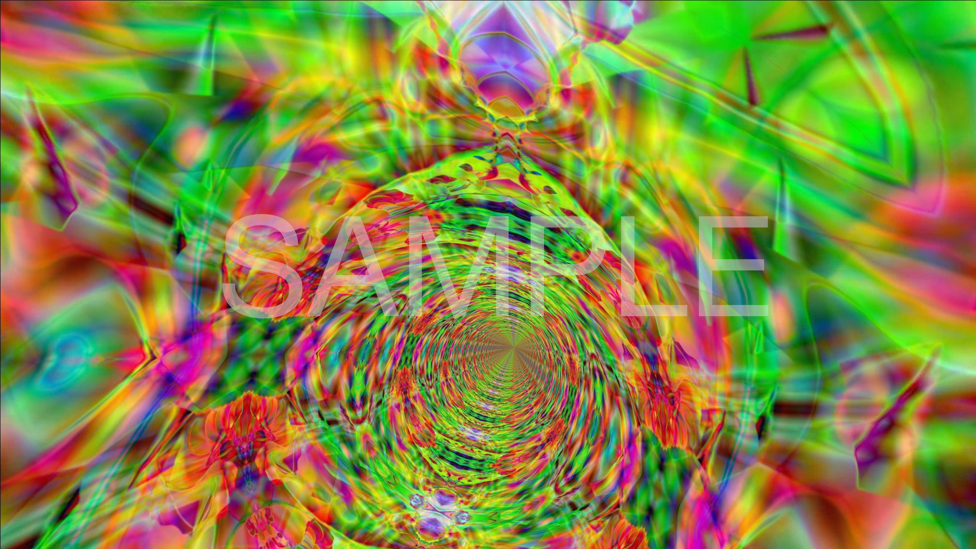 5 Pack Multi Purpose 4K Digital Art #42 - Psychedelic printable art for ...