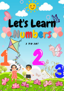 Bright & Engaging 1-10 Counting Book for Kids & Toddlers!