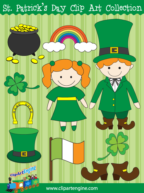 Saint Patrick's Day Clip Art Collection
