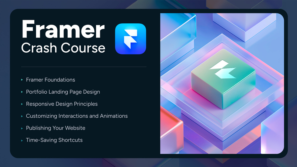 Framer Crash Course: Publish Your Portfolio Website