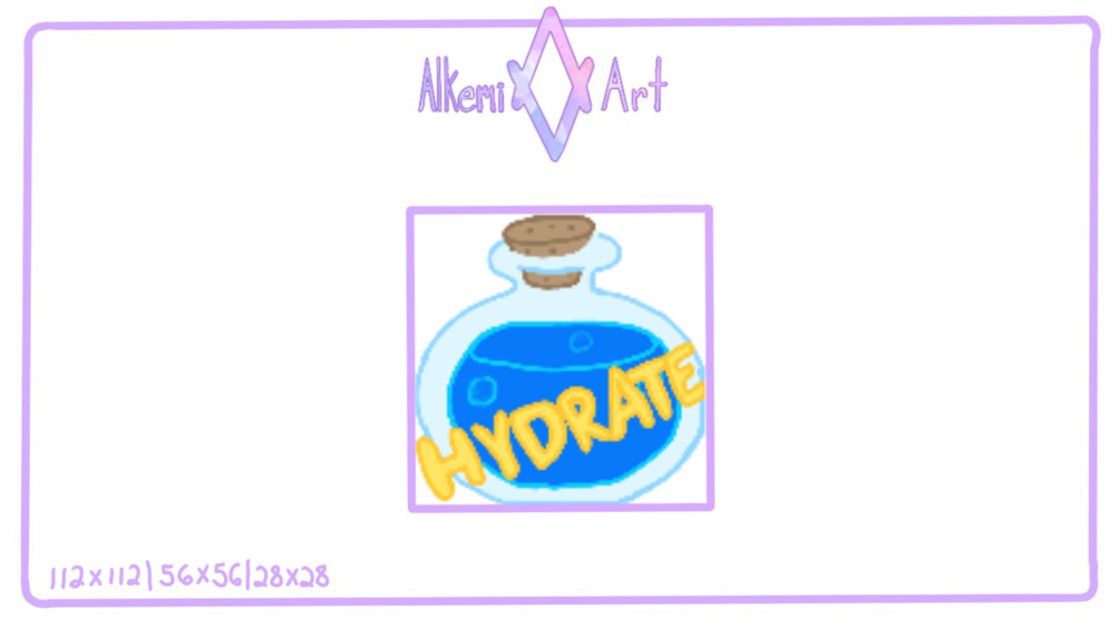 Hydrate Potion P2U Emote