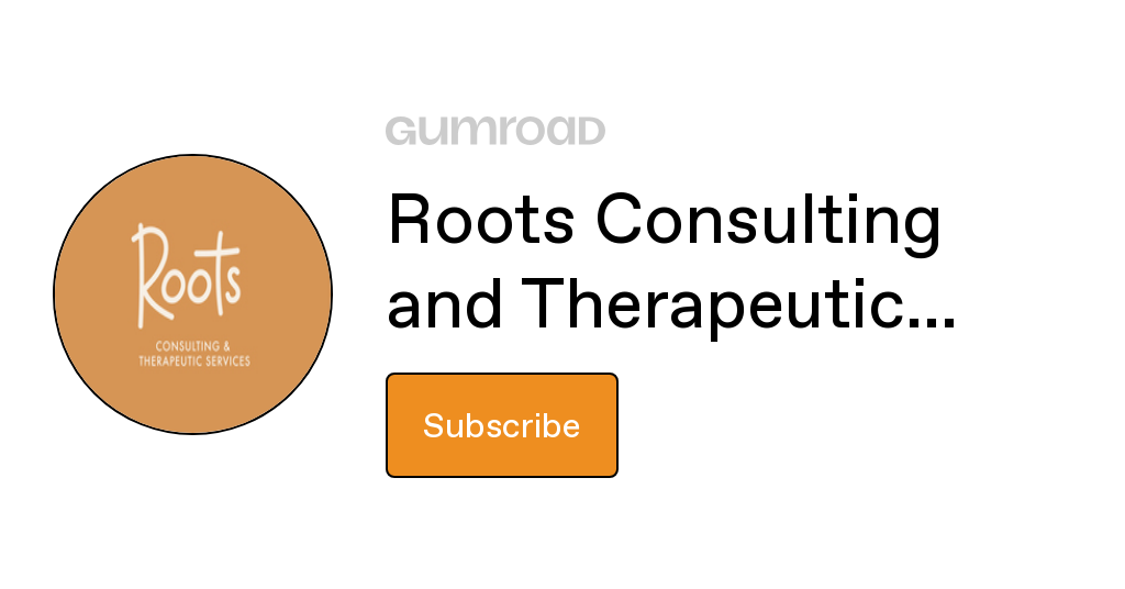 Roots Consulting and Therapeutic Services