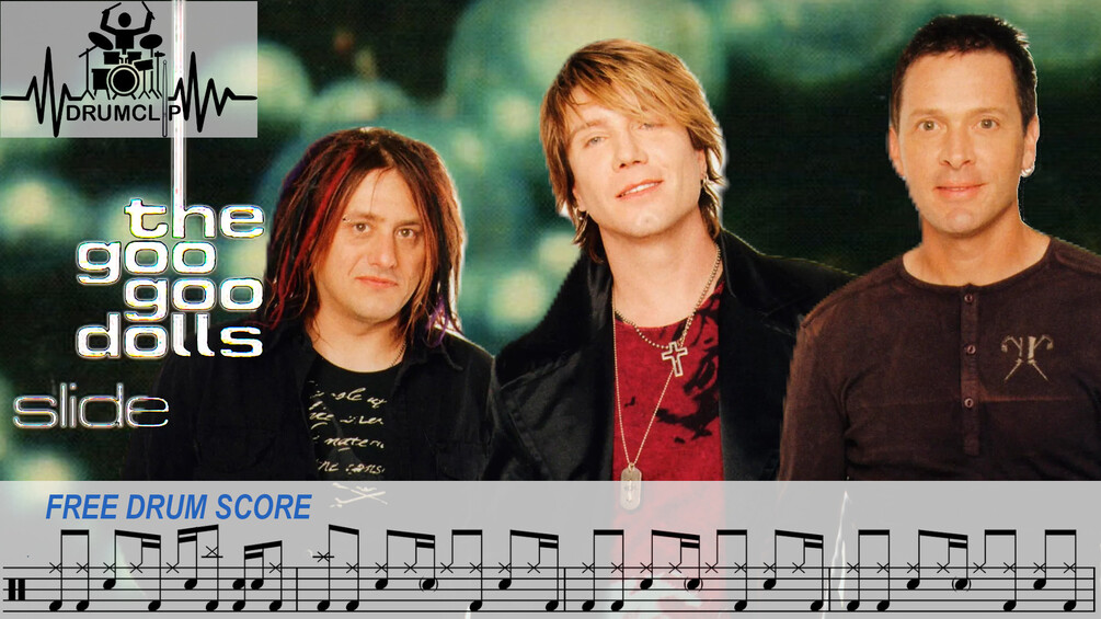 Goo Goo Dolls - Slide (Drum Sheet Music)
